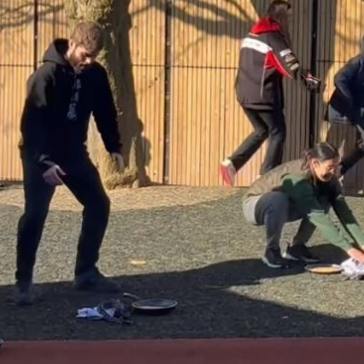 The St Marylebone CE Bridge School - SMBS Staff Pancake Race 2025