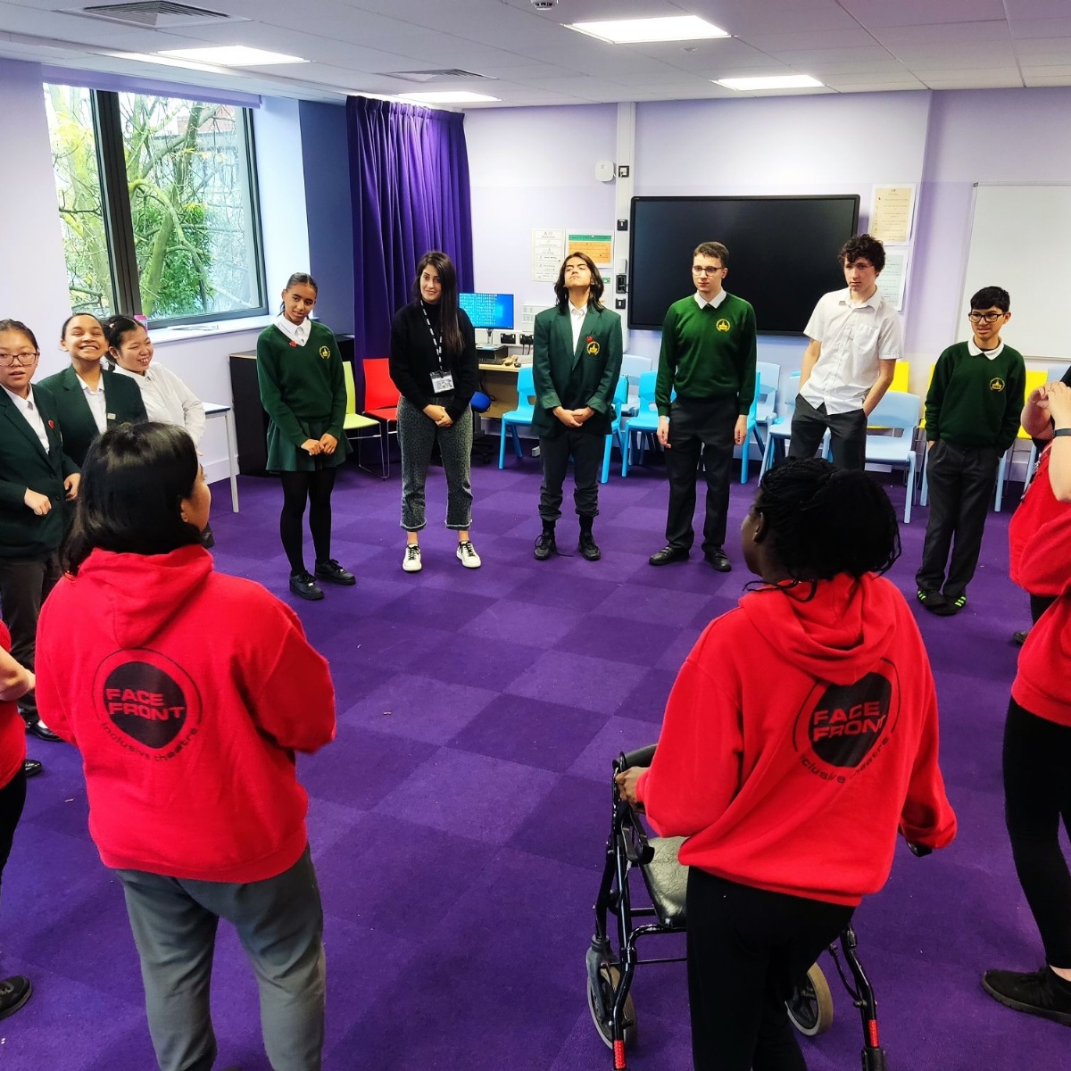 The St Marylebone CE Bridge School - Transition Theatre Company Visit SMBS